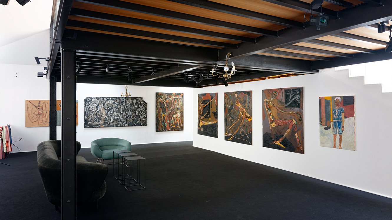 Exhibition Mentorship Alexandre Diop and Kehinde Wiley